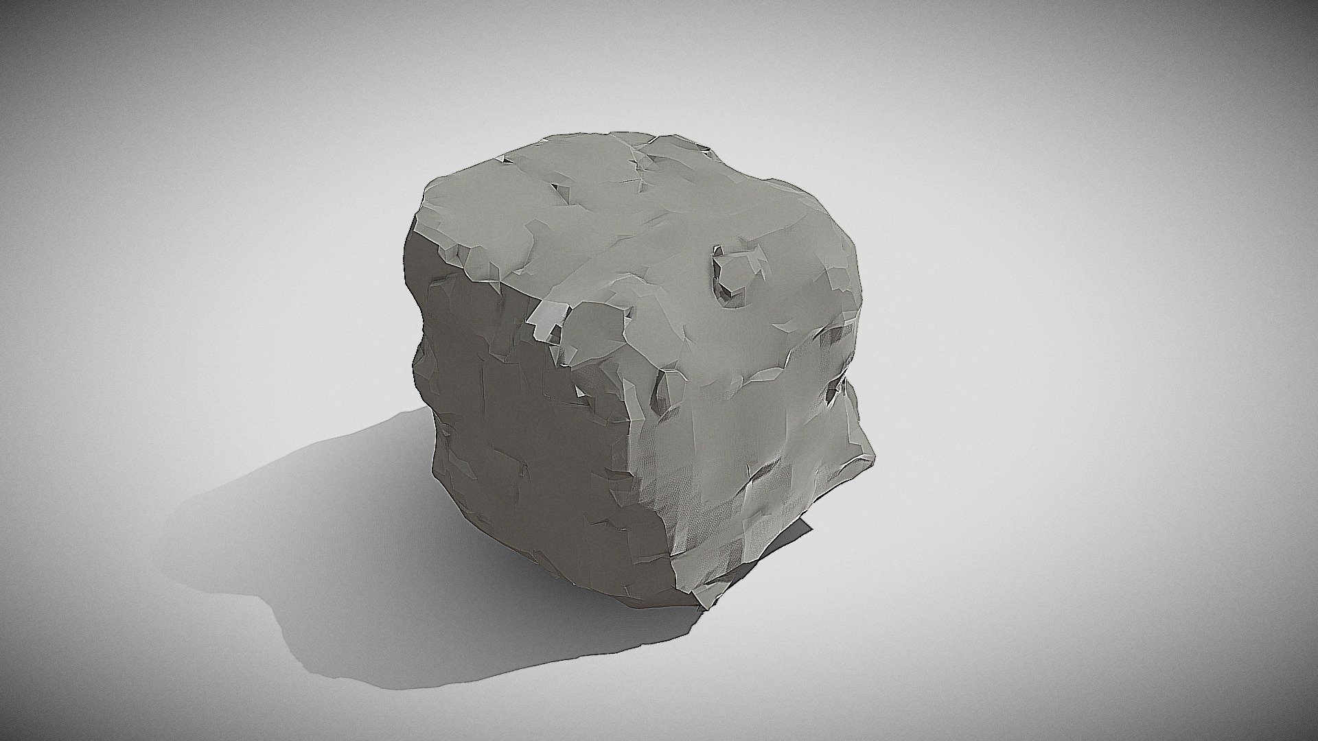 Stone Cube - Download Free 3D model by tamminen [980ddba] - Sketchfab