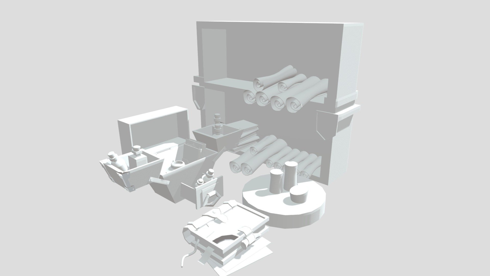 Guzman_Kya_Blockout - 3D model by K.Guzman [980f616] - Sketchfab