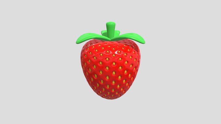Strawberry 3D models - Sketchfab