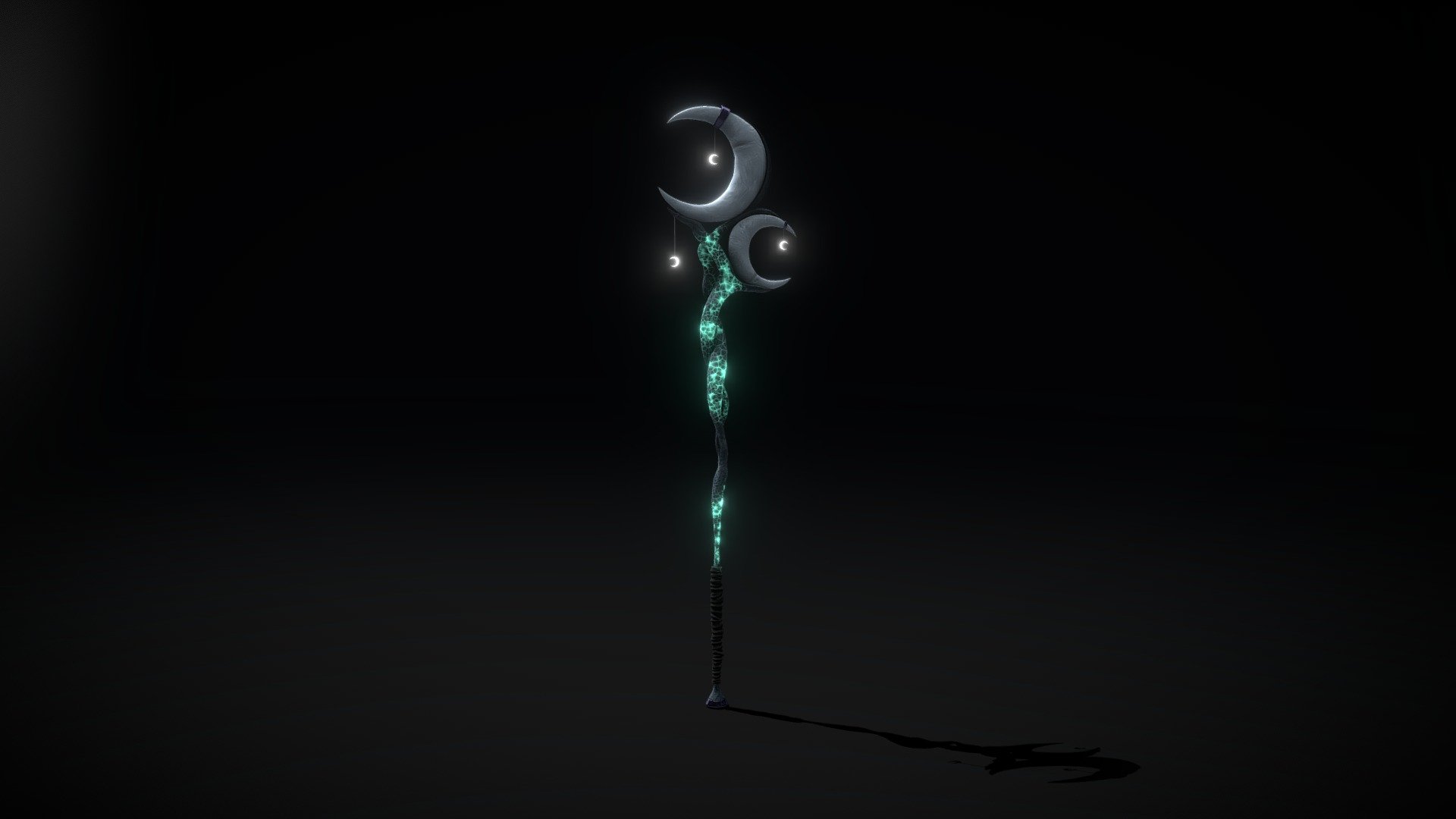 Moon Staff - Buy Royalty Free 3D model by paolavalenciamu [9810b9b ...