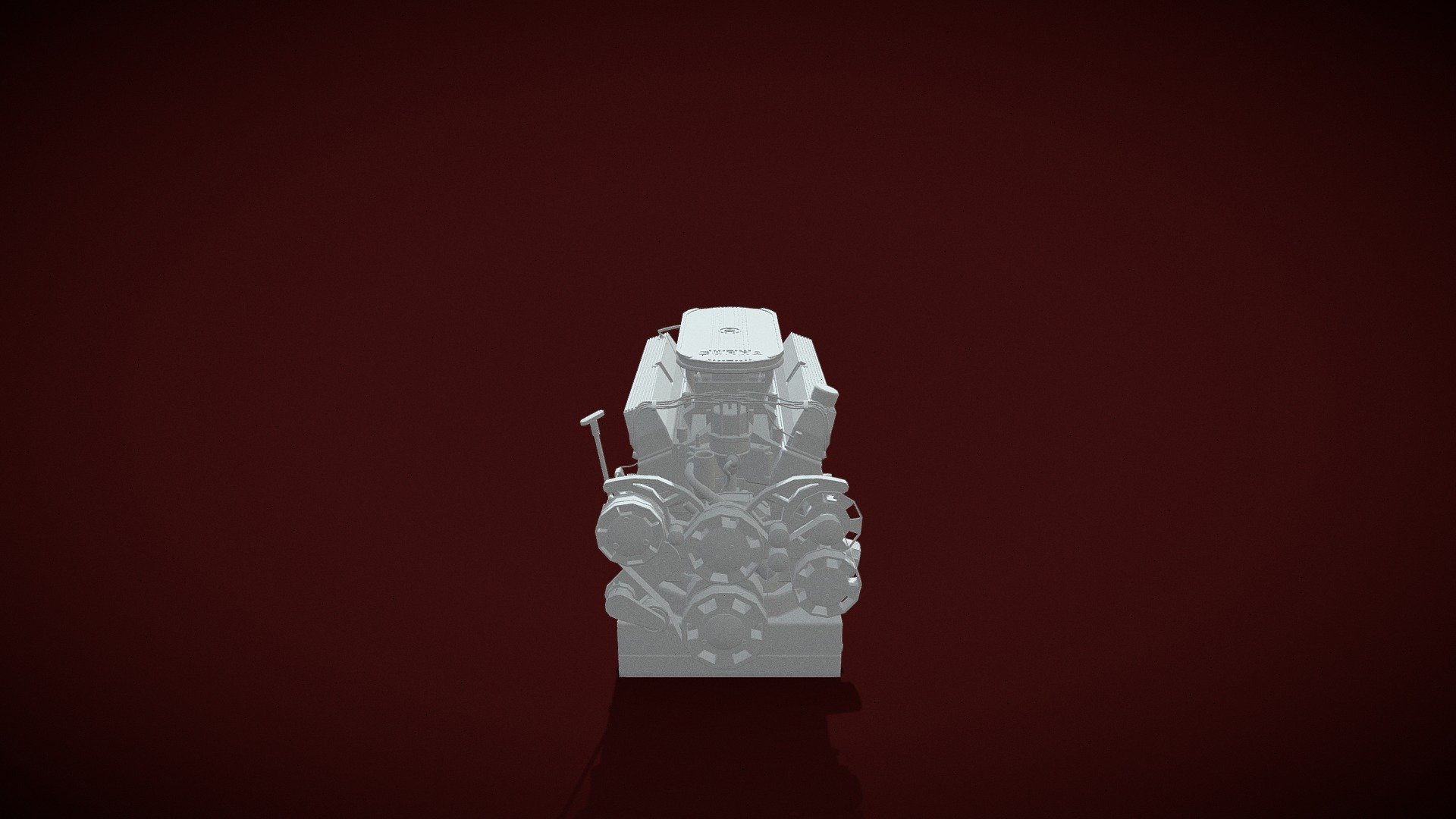 Ford Small Block 427 Engine - 3D model by Anomaly8187 [9811174] - Sketchfab