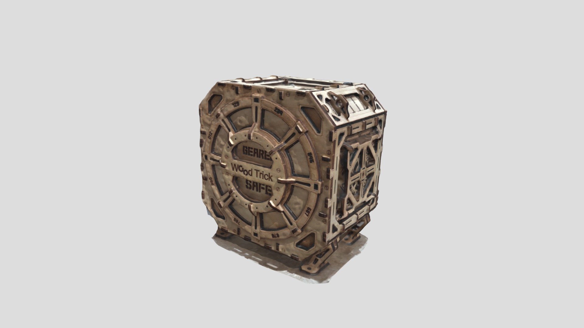 Wooden puzzle safe - 3D model by TrueDroneFlightPhotography [9811689 ...