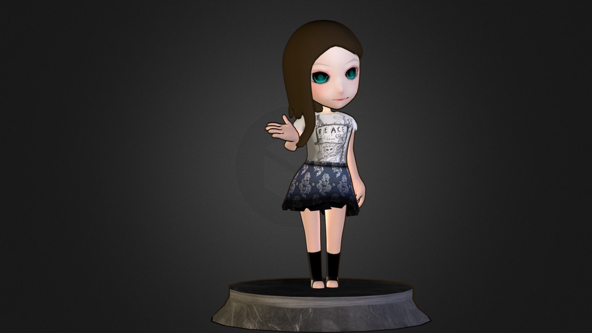 Hibibun Shoba - 3D model by Vusiuz [98119b1] - Sketchfab
