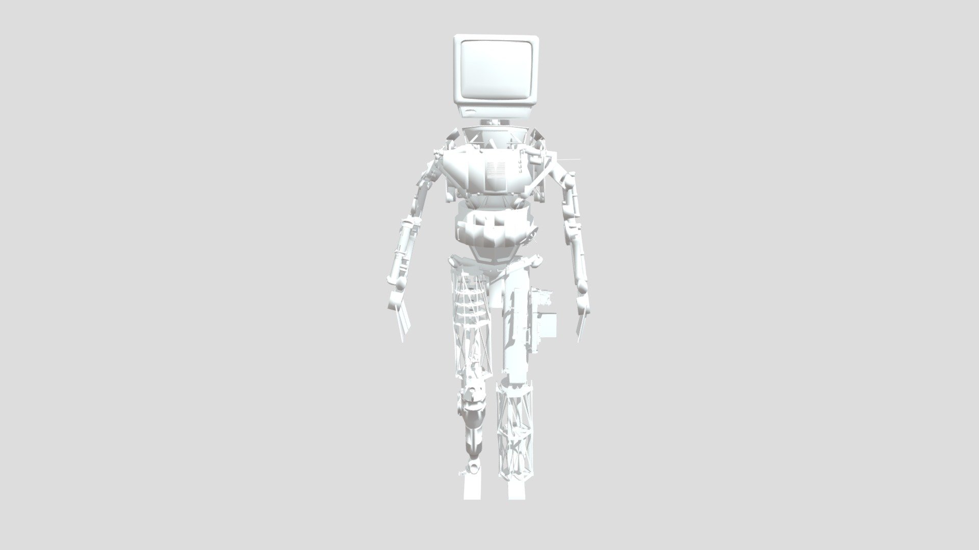 Robot - Download Free 3D model by anatolelepecheur [9812710] - Sketchfab