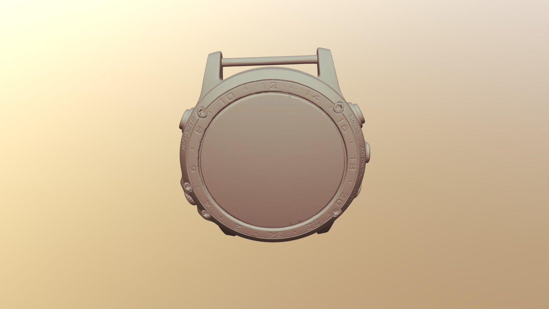 Garmin Tactix - 3D scan with GOM ATOS - 3D model by Lvrennes [981328c ...