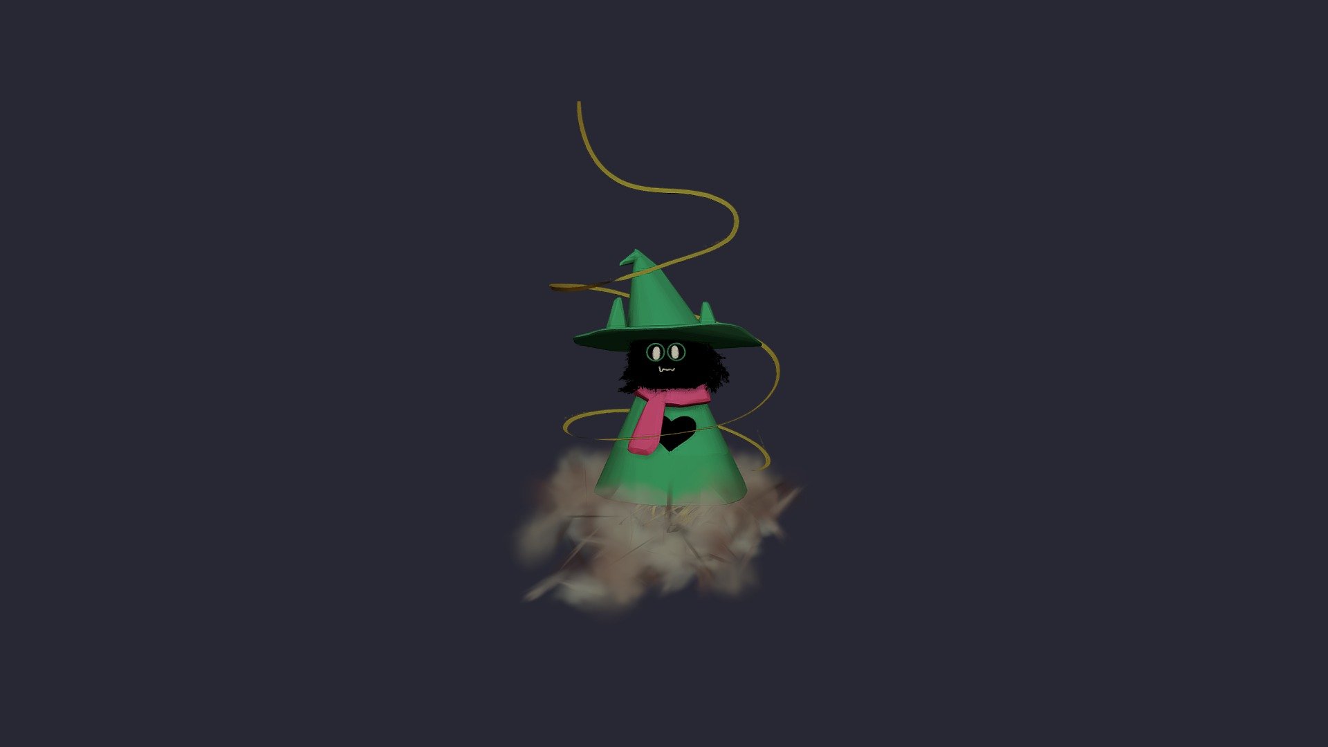 Ralsei - Download Free 3D model by darkcrazyfox [9814606] - Sketchfab