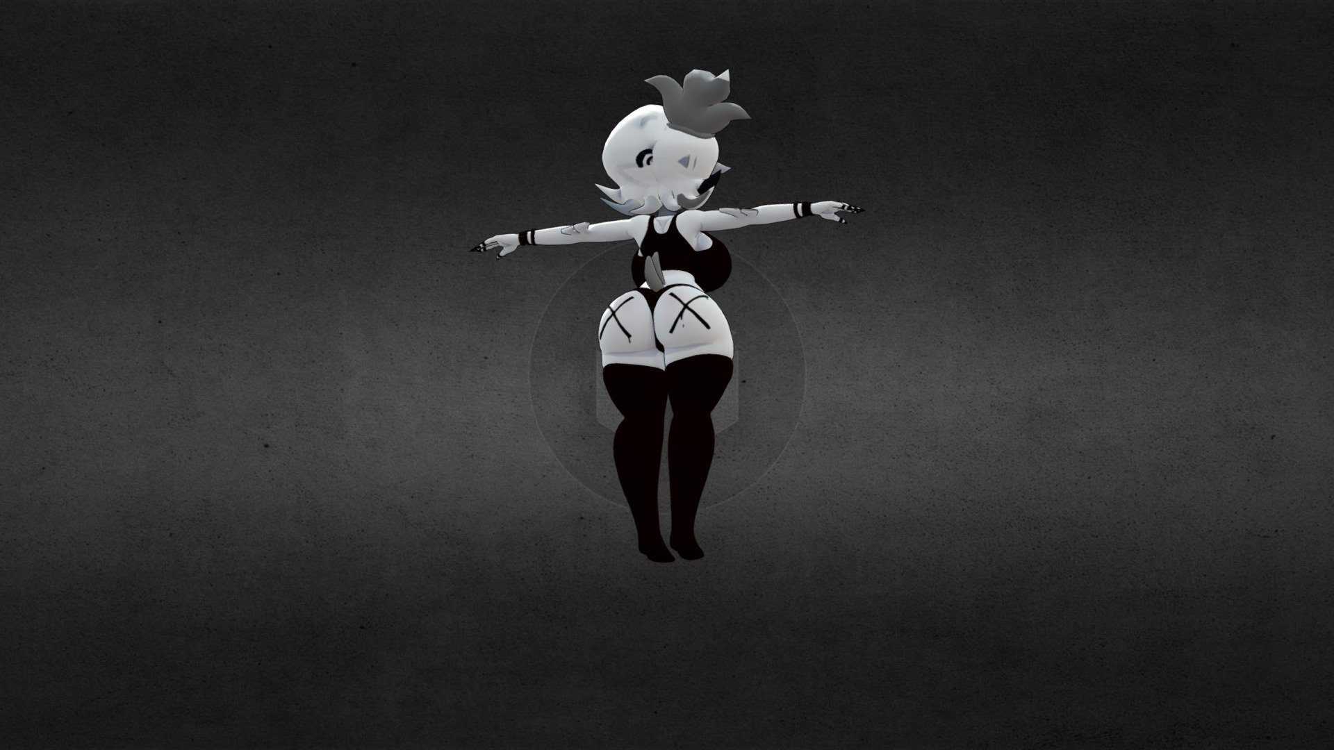 fnia-chicu-anime - 3D model by gbartonn0001 [98165c5] - Sketchfab