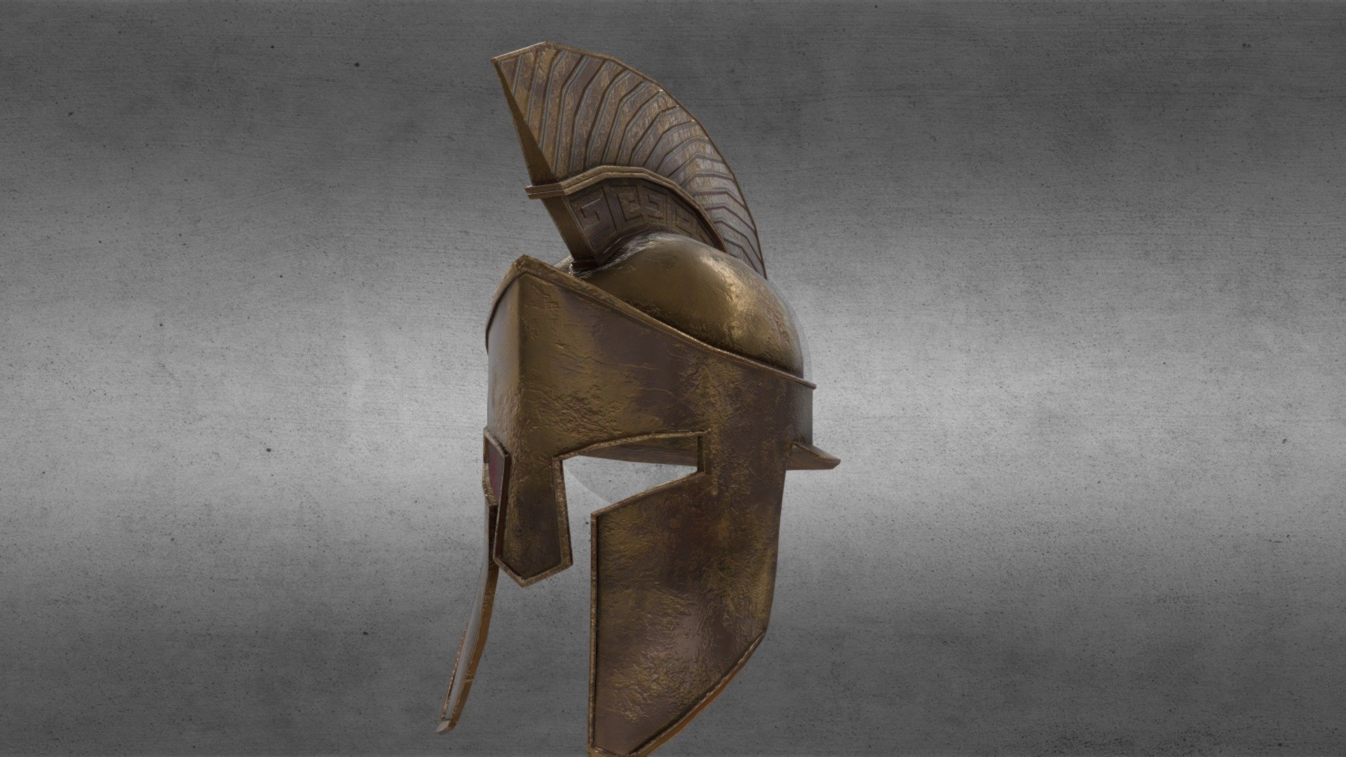 Spartan Helmet - 3D model by LucasPresoto [98184b0] - Sketchfab