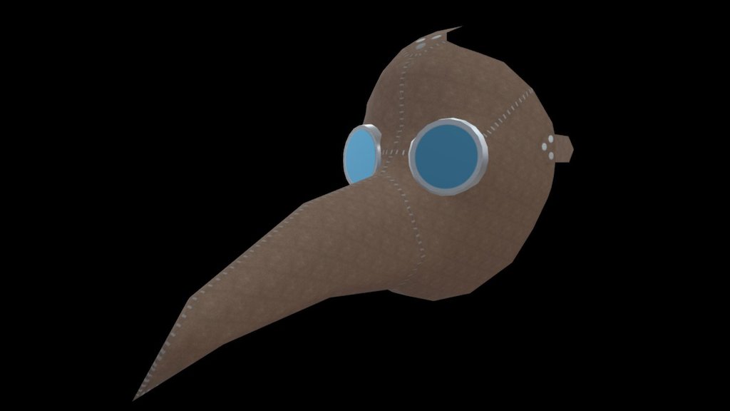 Plague mask - 3D model by DragonFireCA [98188b8] - Sketchfab