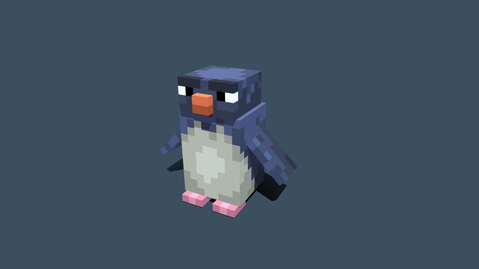 Minecraft Penguin - 3D model by EndingSoon [98191ba] - Sketchfab