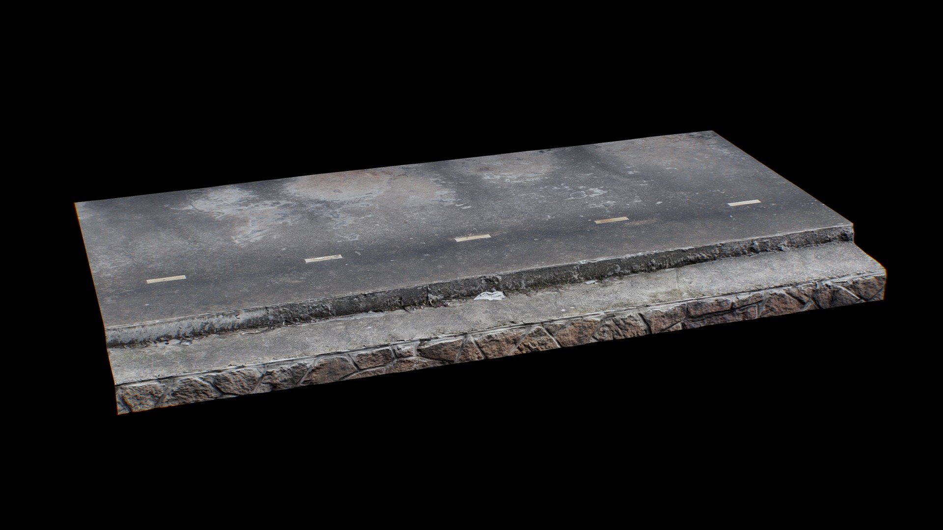 Scan Train Station Steps-Freepoly.org - Download Free 3D model by ...