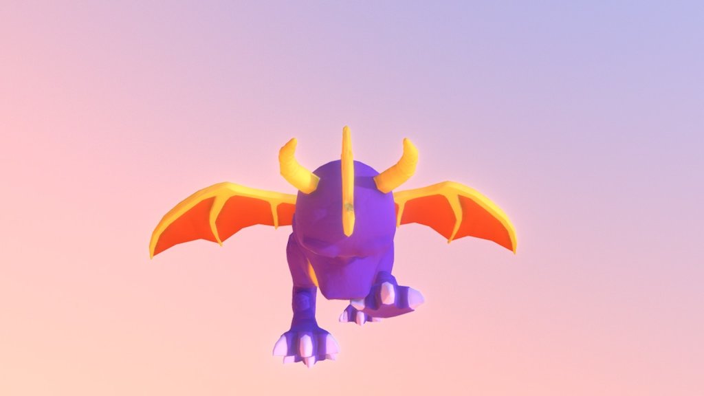 Spyro - Charge Fail - 3D model by callum.w.nuttall [981c44c] - Sketchfab