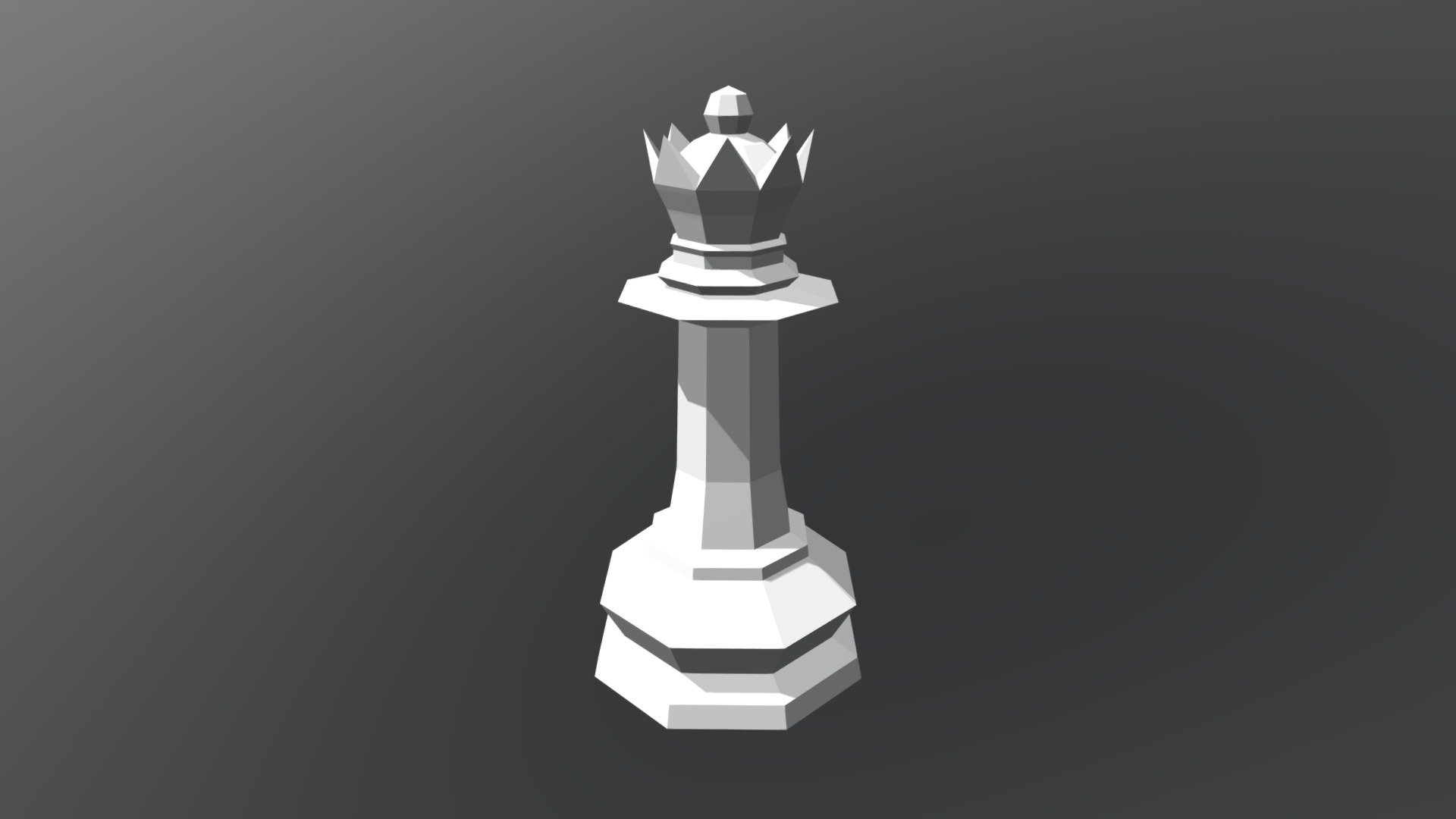 Low Poly Queen - Chess Set - 3D model by meshdrip [981ce88] - Sketchfab
