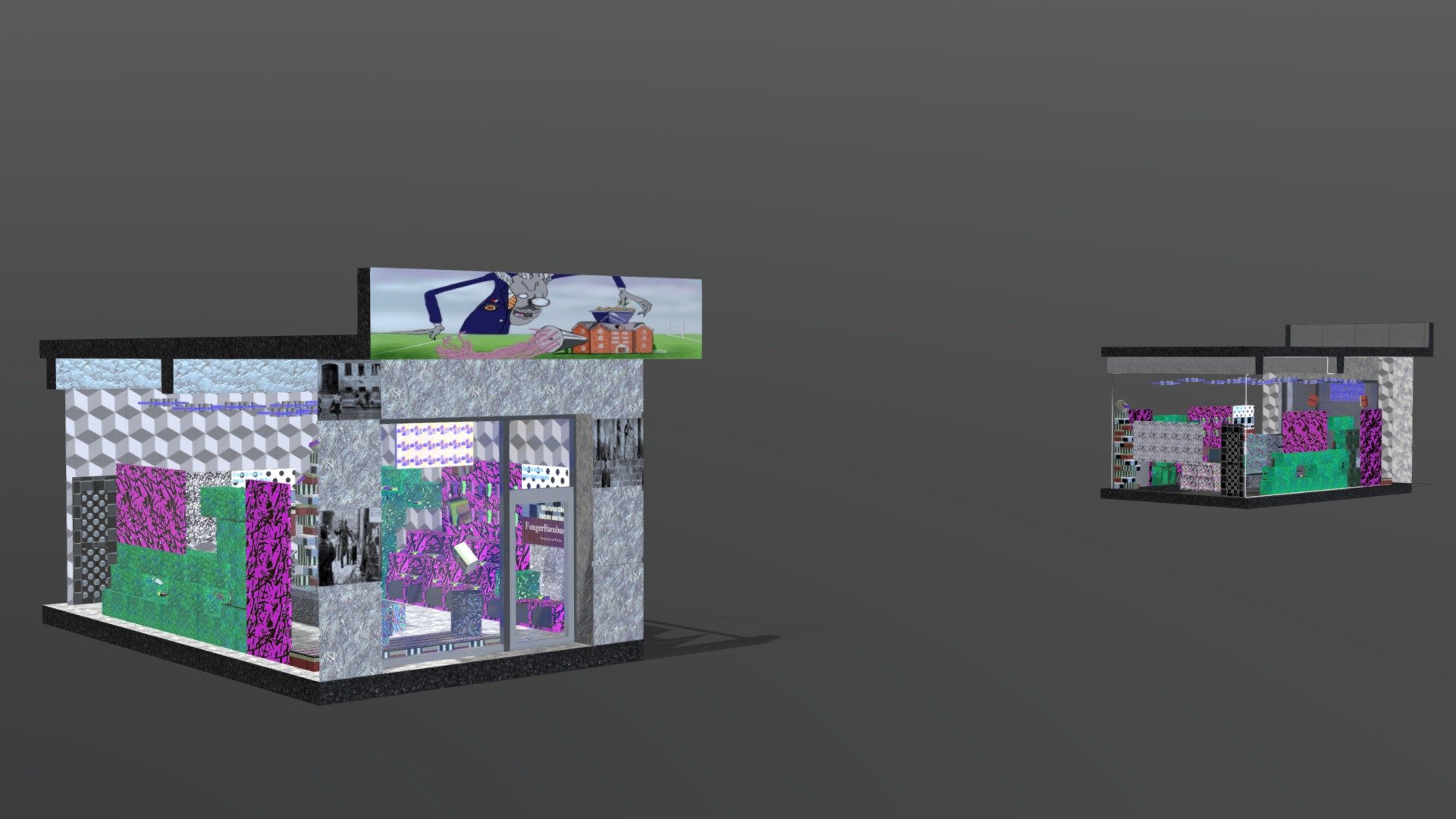 SHOE STORE BEFREEMYFRIEND 2.2 - 3D model by Christophe Caro Alcalde ...