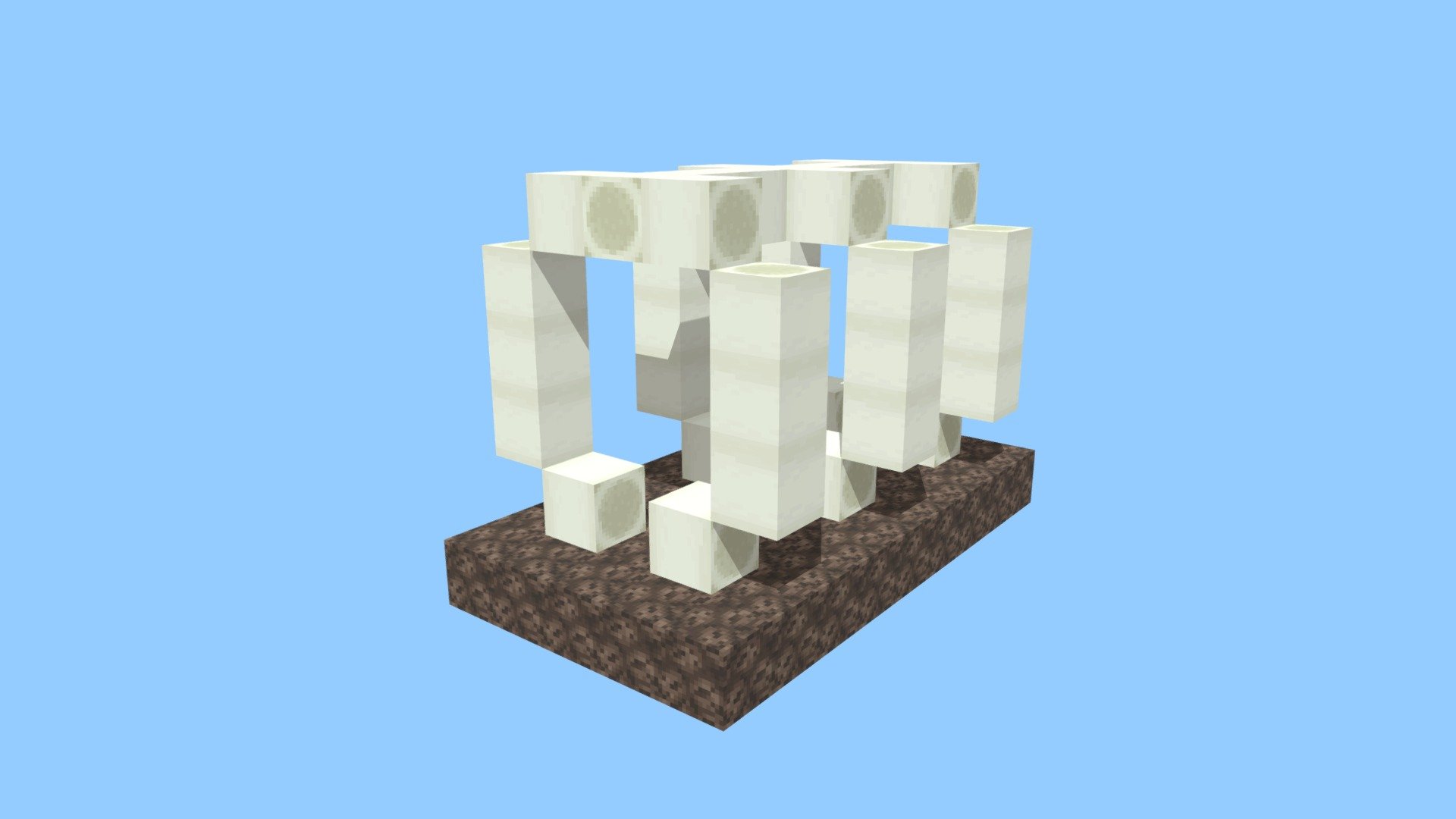 MINECRAFT SKELETON RIB - Download Free 3D model by DURVESH S ...