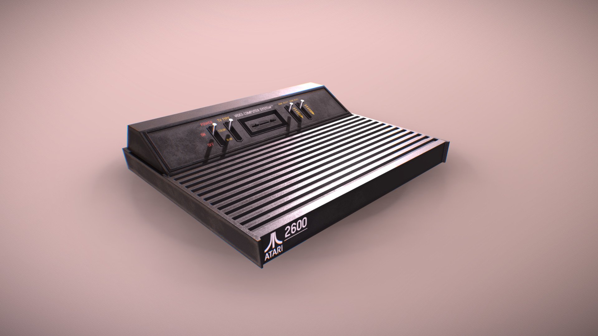 Atari 2600 VCS - Download Free 3D model by Zygomir.Fabricati.Diem ...