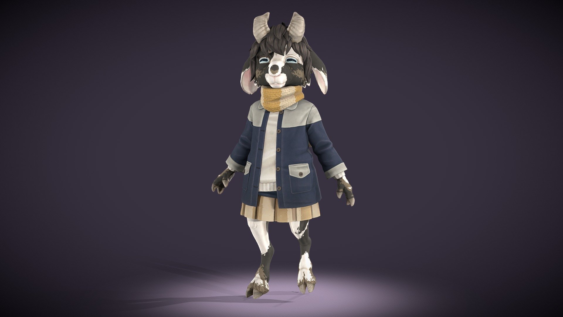 Fern Faun - 3D model by kaigonathus / Iida-Maria Pennala (@kaigonathus ...