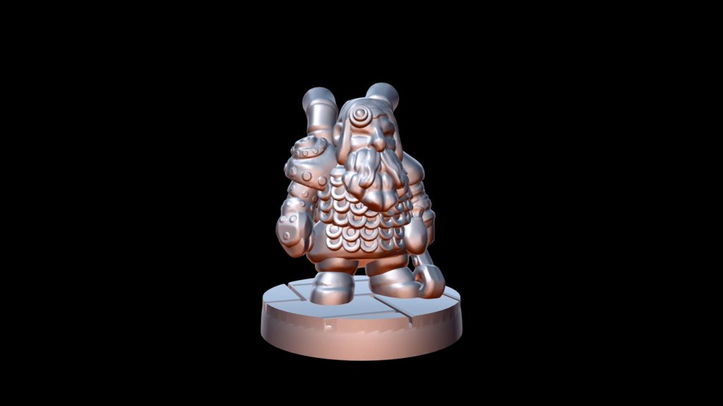 Dwarfclan Tinkerer - 3D model by dutchmogul [9822229] - Sketchfab