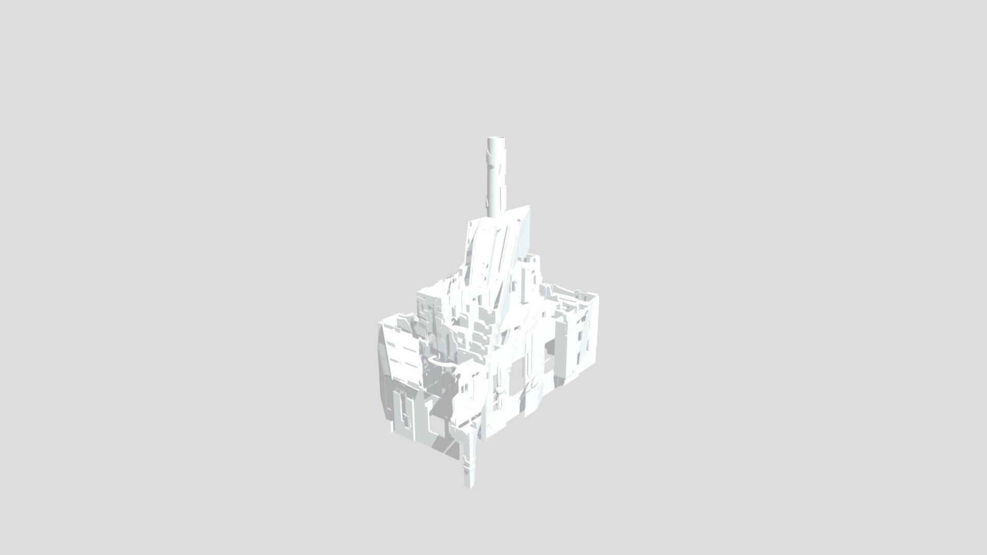Cornerstone Whole Building - Download Free 3D model by swutthil ...