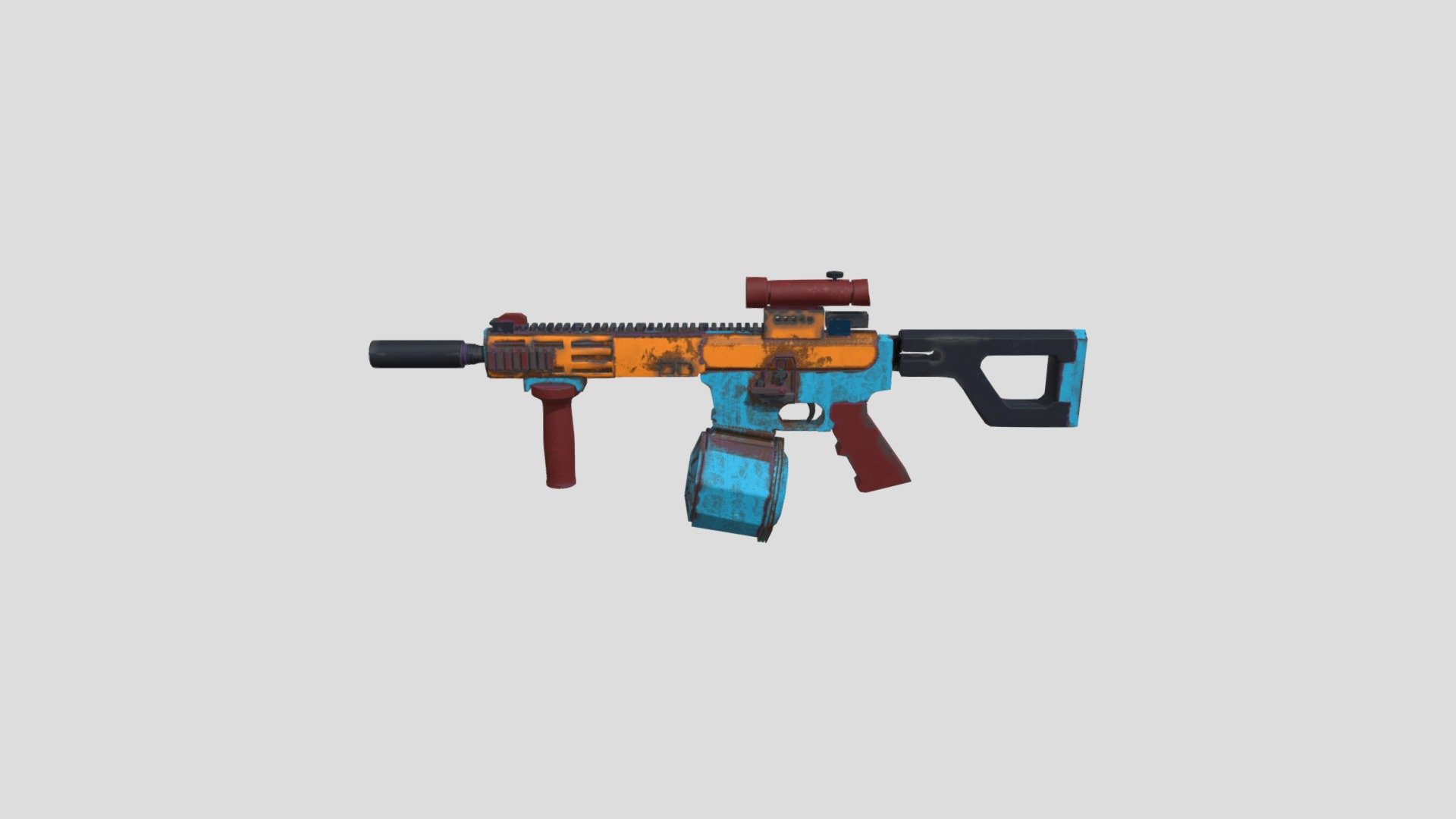 Gun TT - 3D model by Aditya mayal (@adityamayalrawat) [9823c57] - Sketchfab