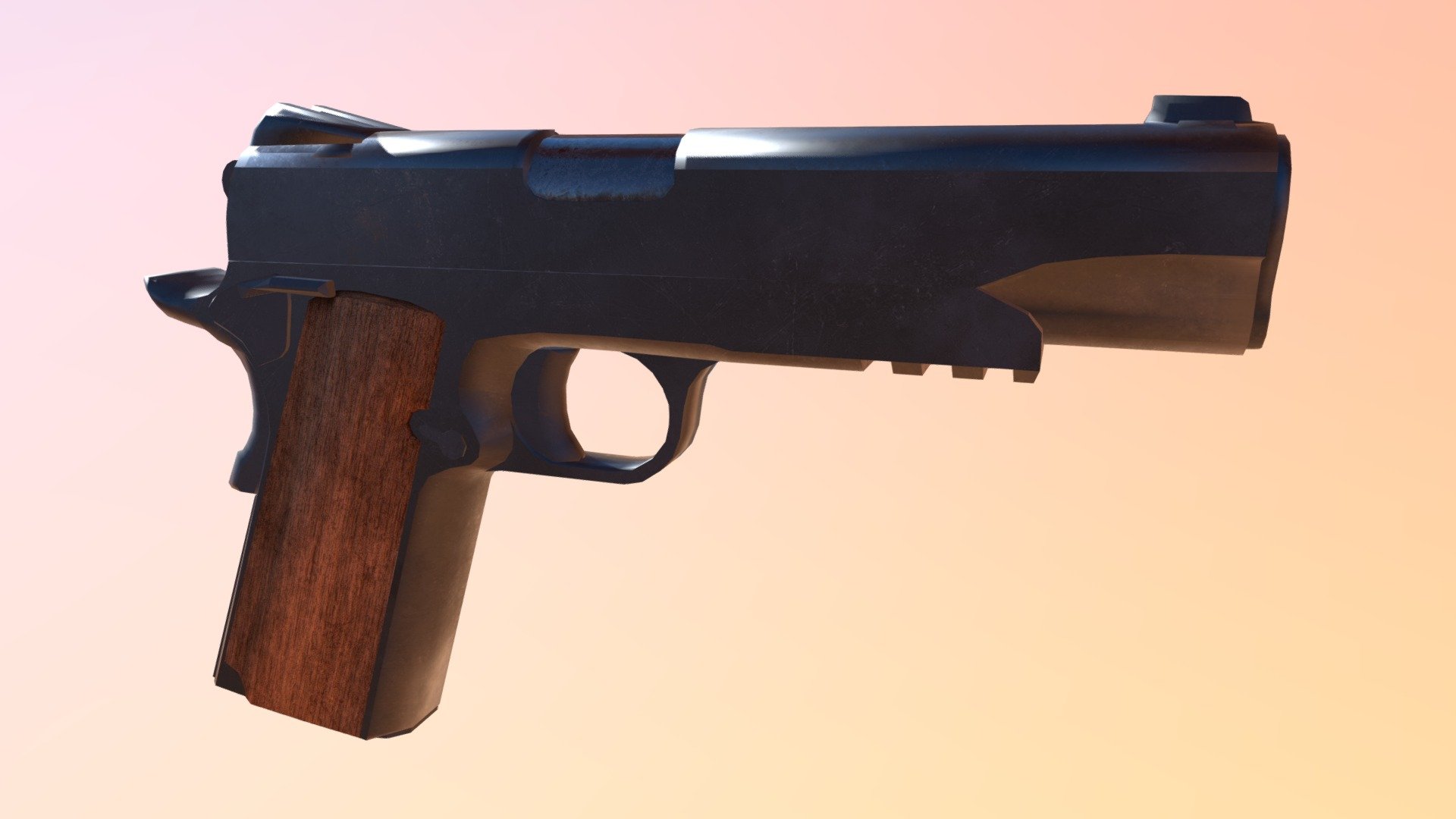 M1911 - 3D model by Cpt.Shadows [9824c24] - Sketchfab