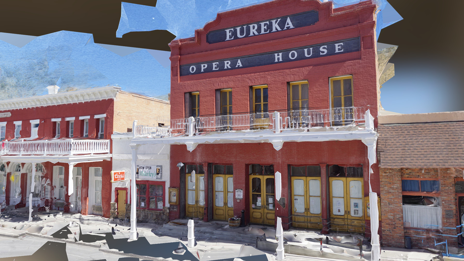 Eureka Opera House, Eureka Nevada - 3D model by John Toeppen (@toeppen ...