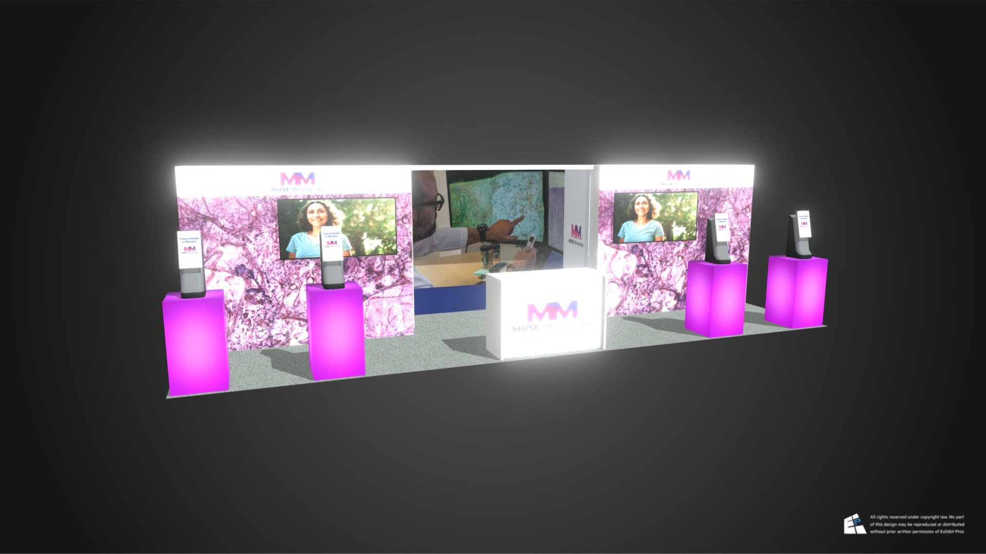 Muse Microscopy 10x30 ASCO 2025 - 3D model by EP (@ExhibitP) [9825a88 ...