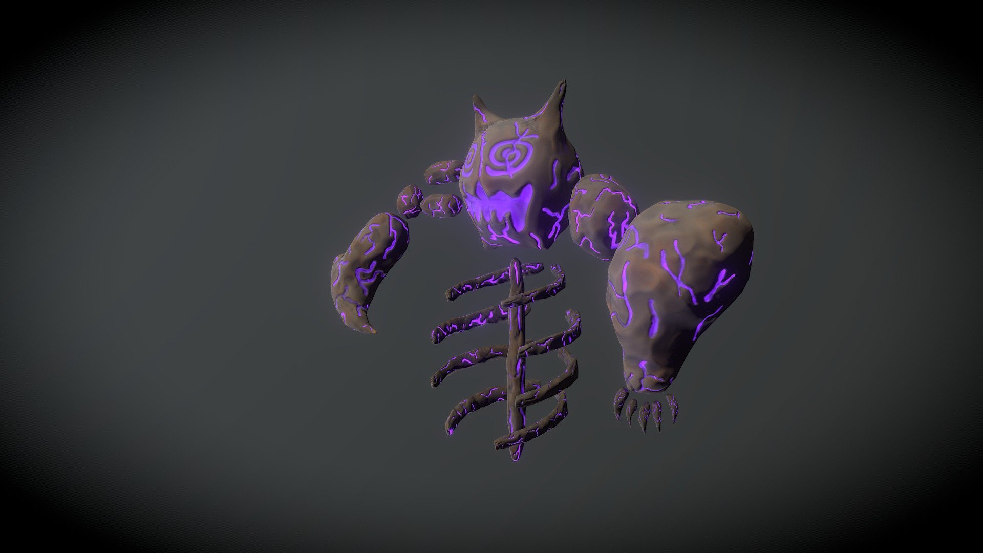 Stylised Golem - 3D model by Season_Penguin1 [9826773] - Sketchfab