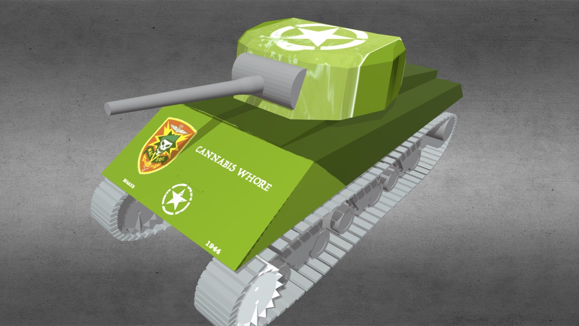 M4 Sherman - 3D model by Rolando Garro (@RolandoGarroM) [9827007 ...
