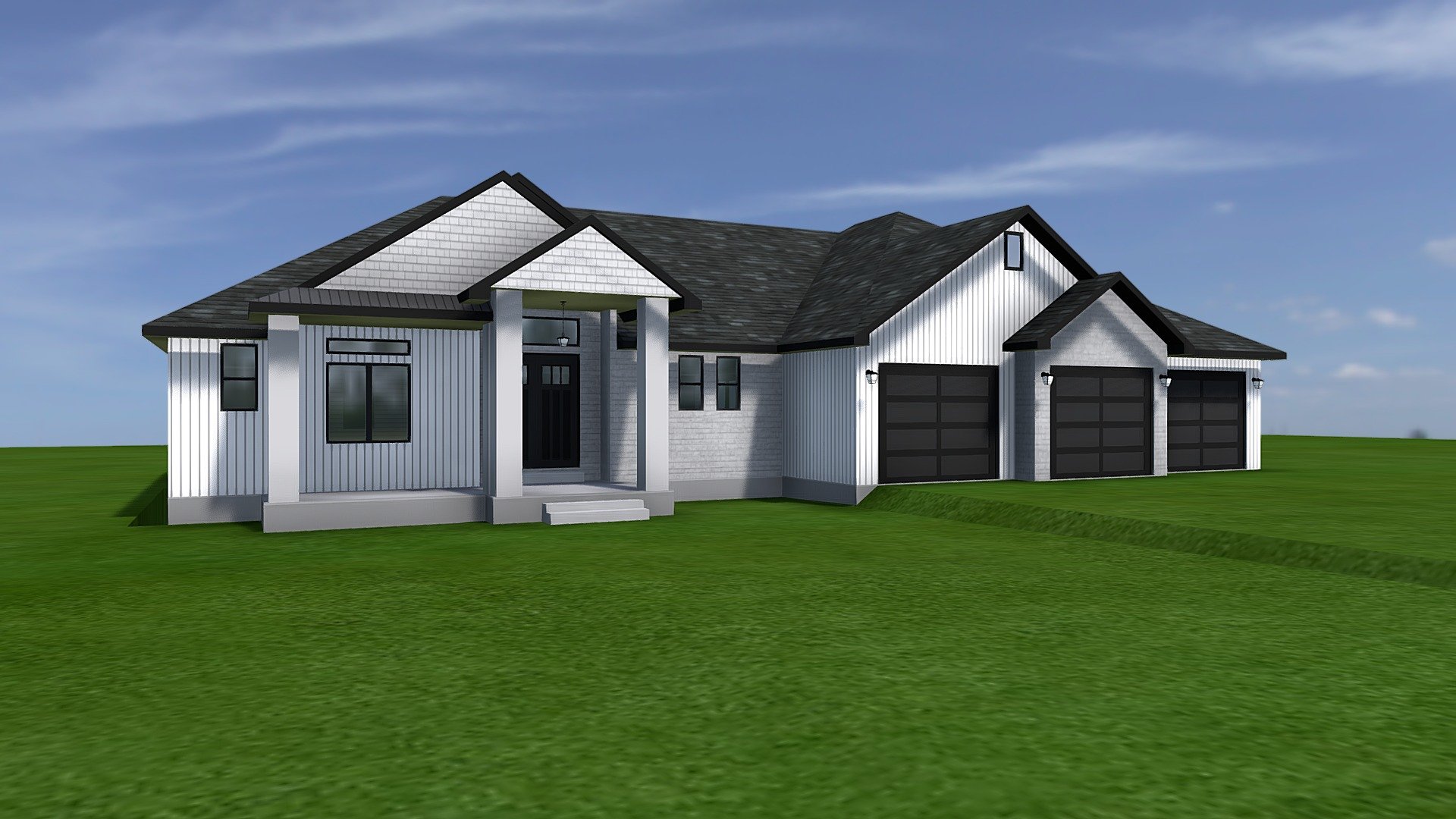 Bingham - 360 spin model of 3D house - 3D model by Render3DQuick ...