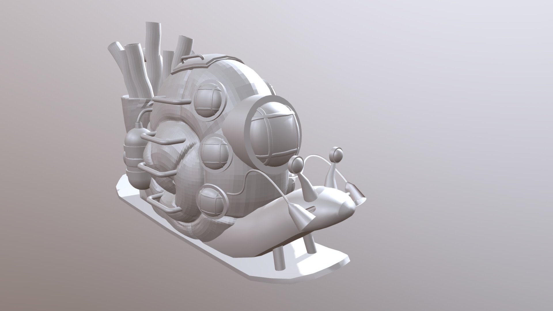 Escargot - 3D model by darkwinds (@darkwinds95) [9827cf0] - Sketchfab