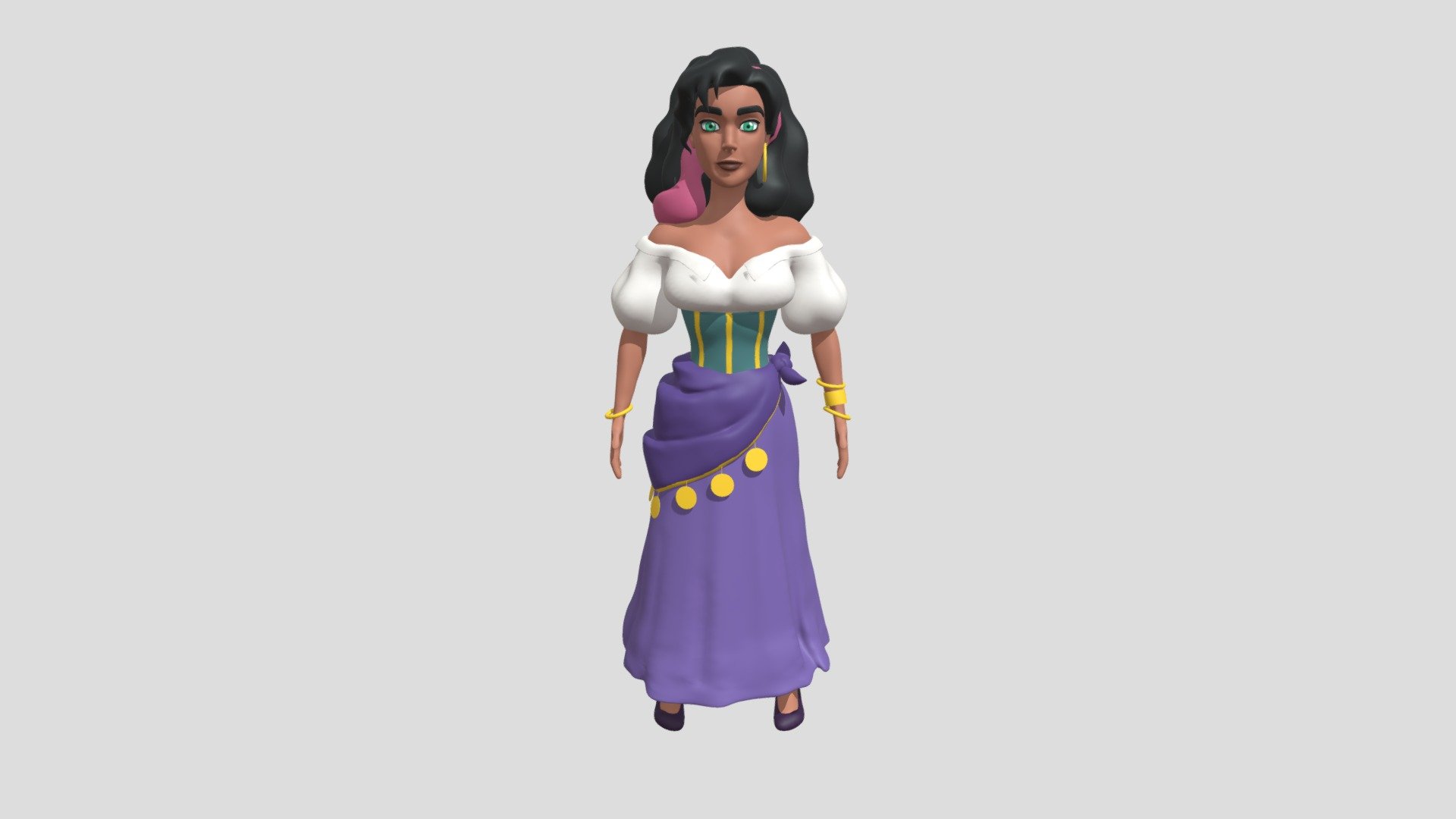 Esmeralda Final (sem mapas) - 3D model by Gabriella Pedroso ...