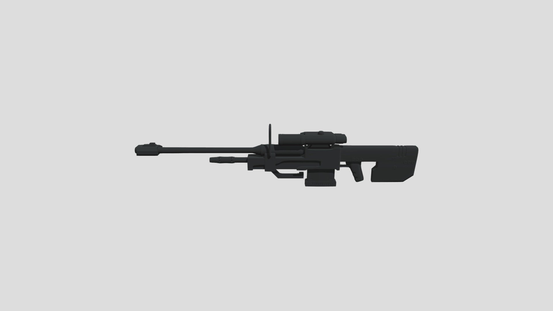 Simple Sniper - 3D model by lucaguidi__ [982a5d3] - Sketchfab