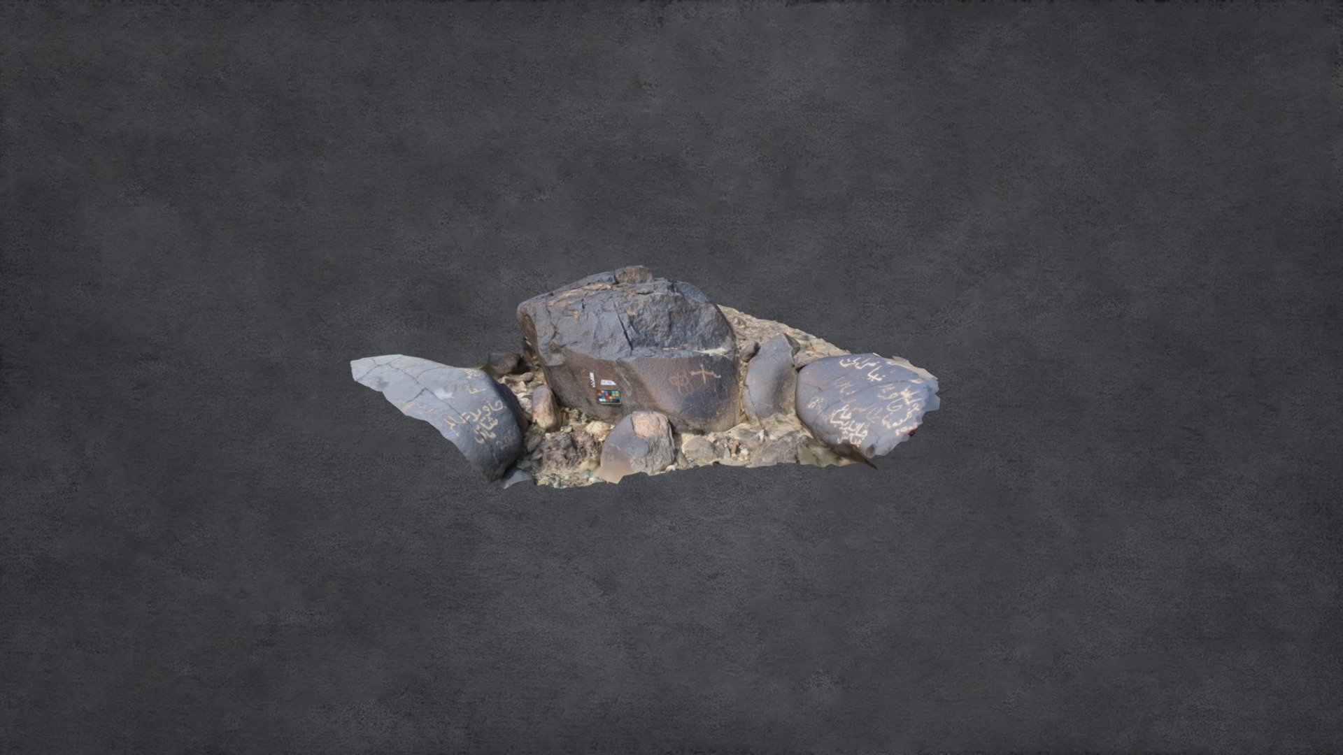 Rock Carving at Thalpan (Rock 731) - 3D model by cvlablums [982bd65 ...