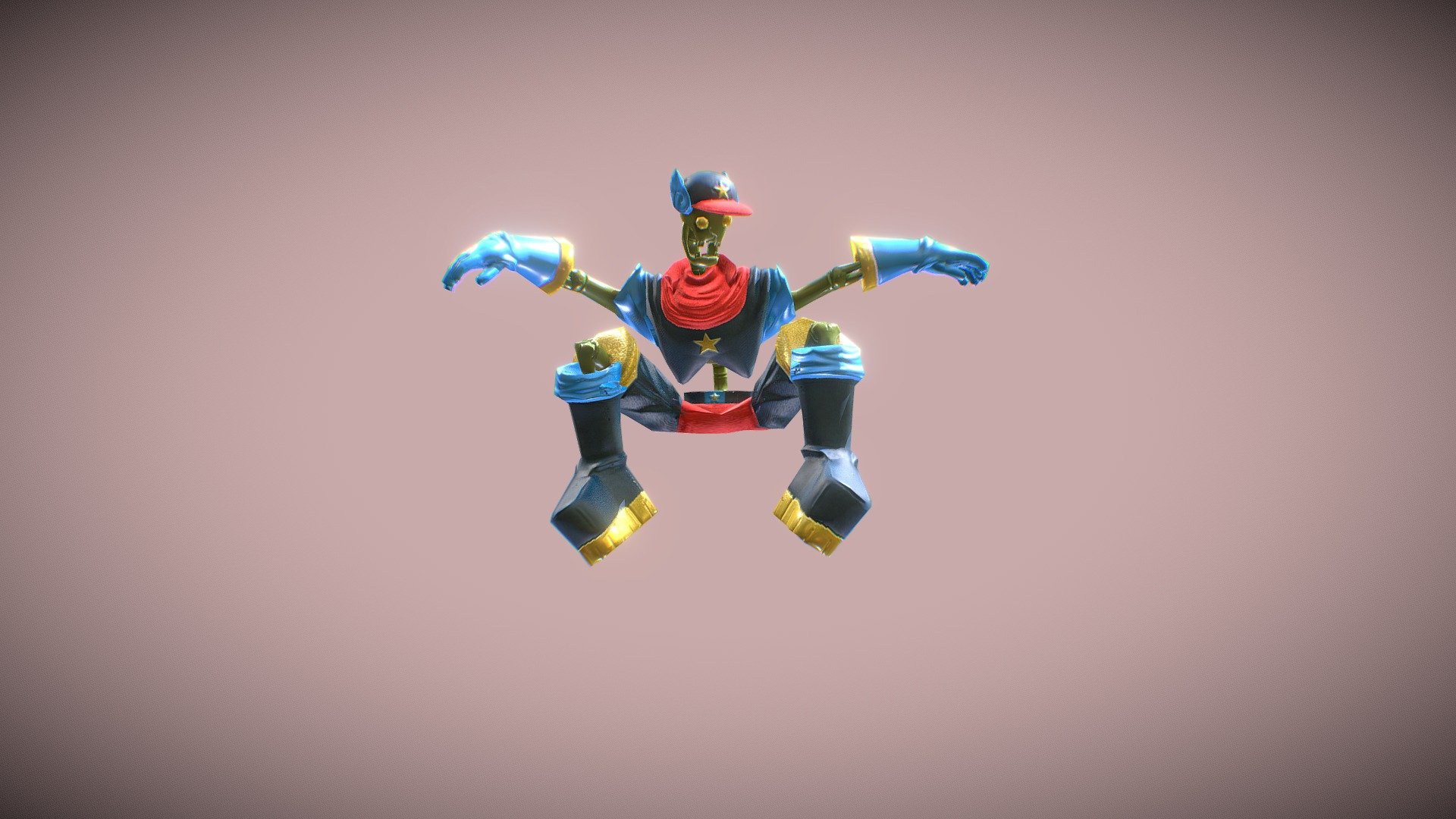 Jumping Skeleton - Download Free 3D model by Tenkiya [982bdc7] - Sketchfab
