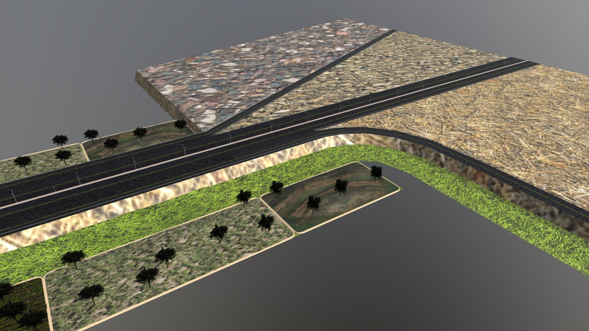 Highway Final - 3D model by Virtual Reality (@simulanis) [982e4cb ...