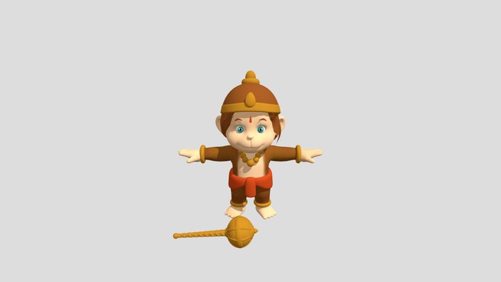 Hanuman 3D models - Sketchfab