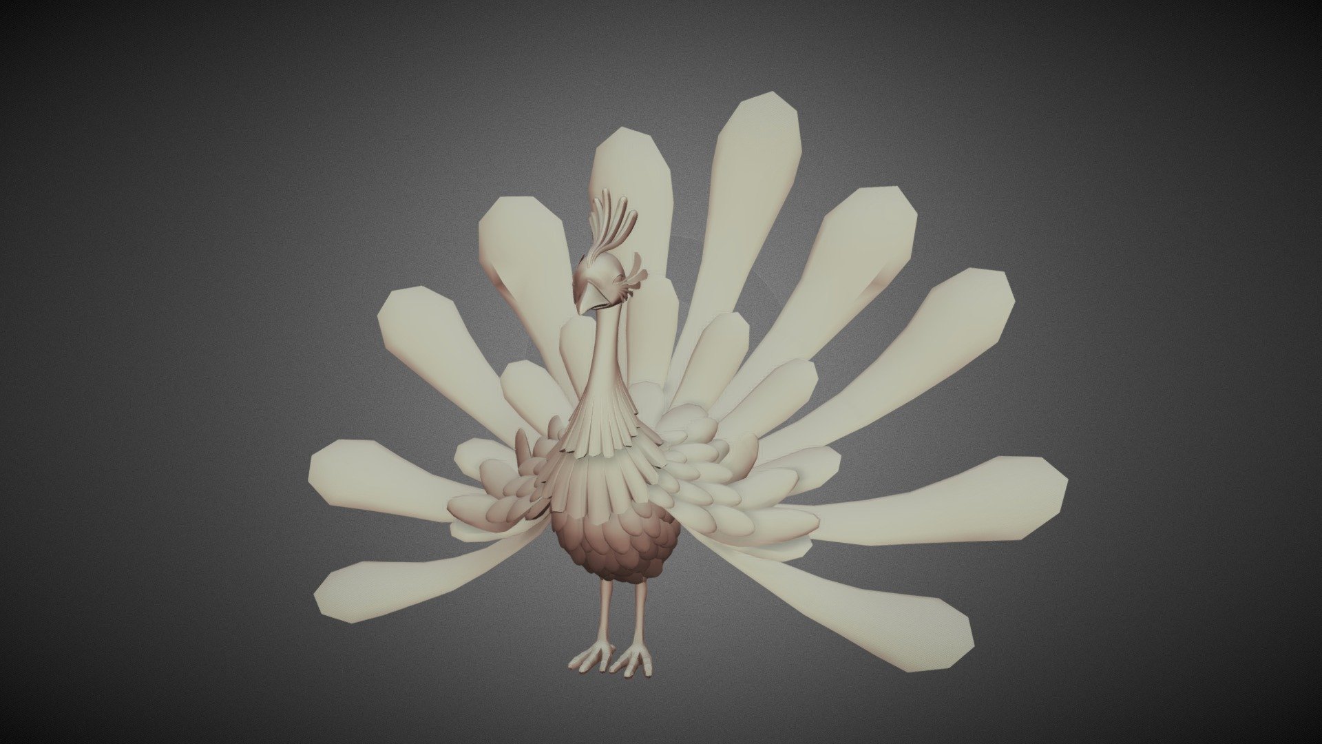 cartoon Peacock - Buy Royalty Free 3D model by tingting_er [982ebb6 ...