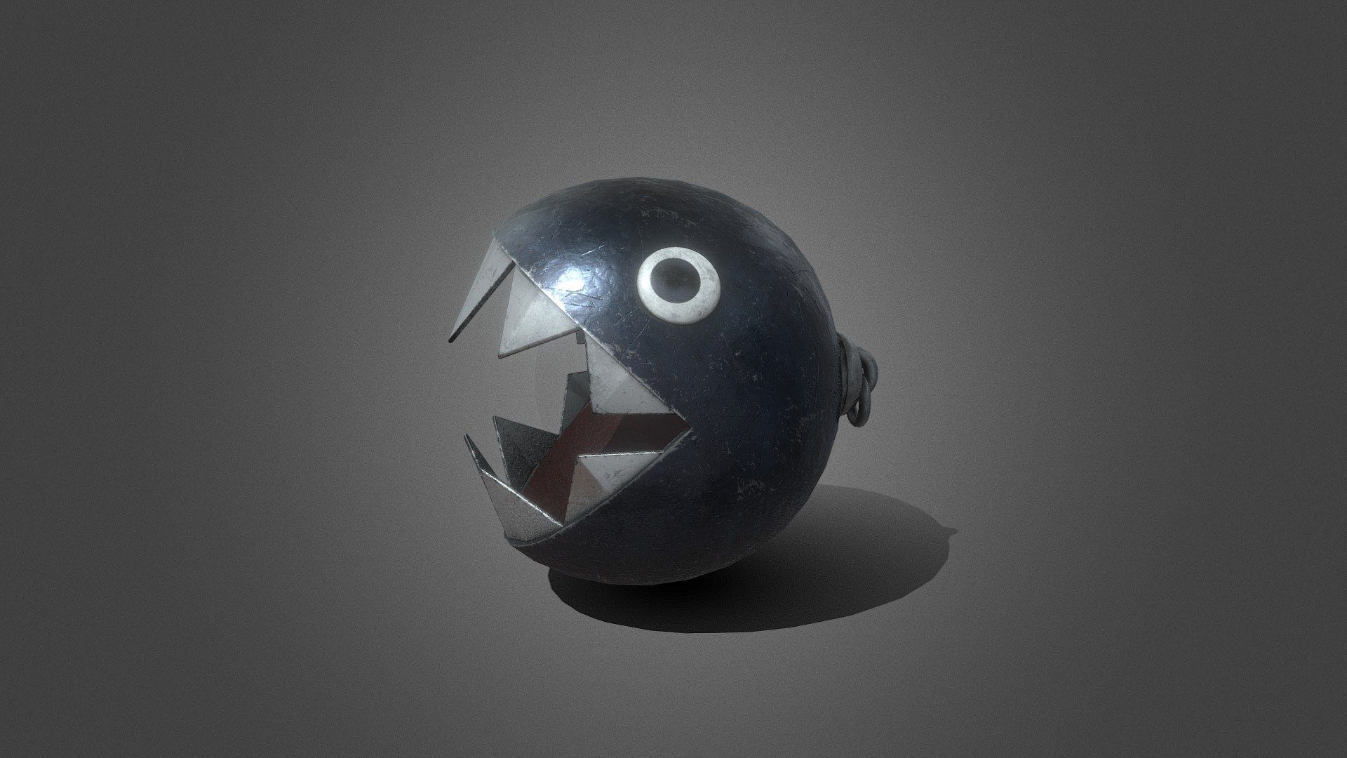Chain_Chomp - 3D model by BubbleGumBoio [982eea3] - Sketchfab