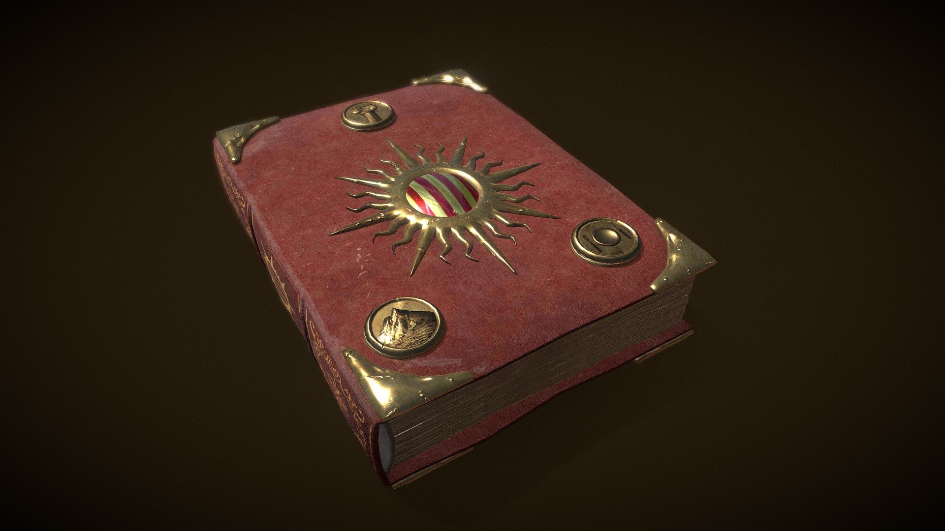Old Book - 3D model by JavierLuisMedina (@JavierMedinaAscanio) [982f13f ...
