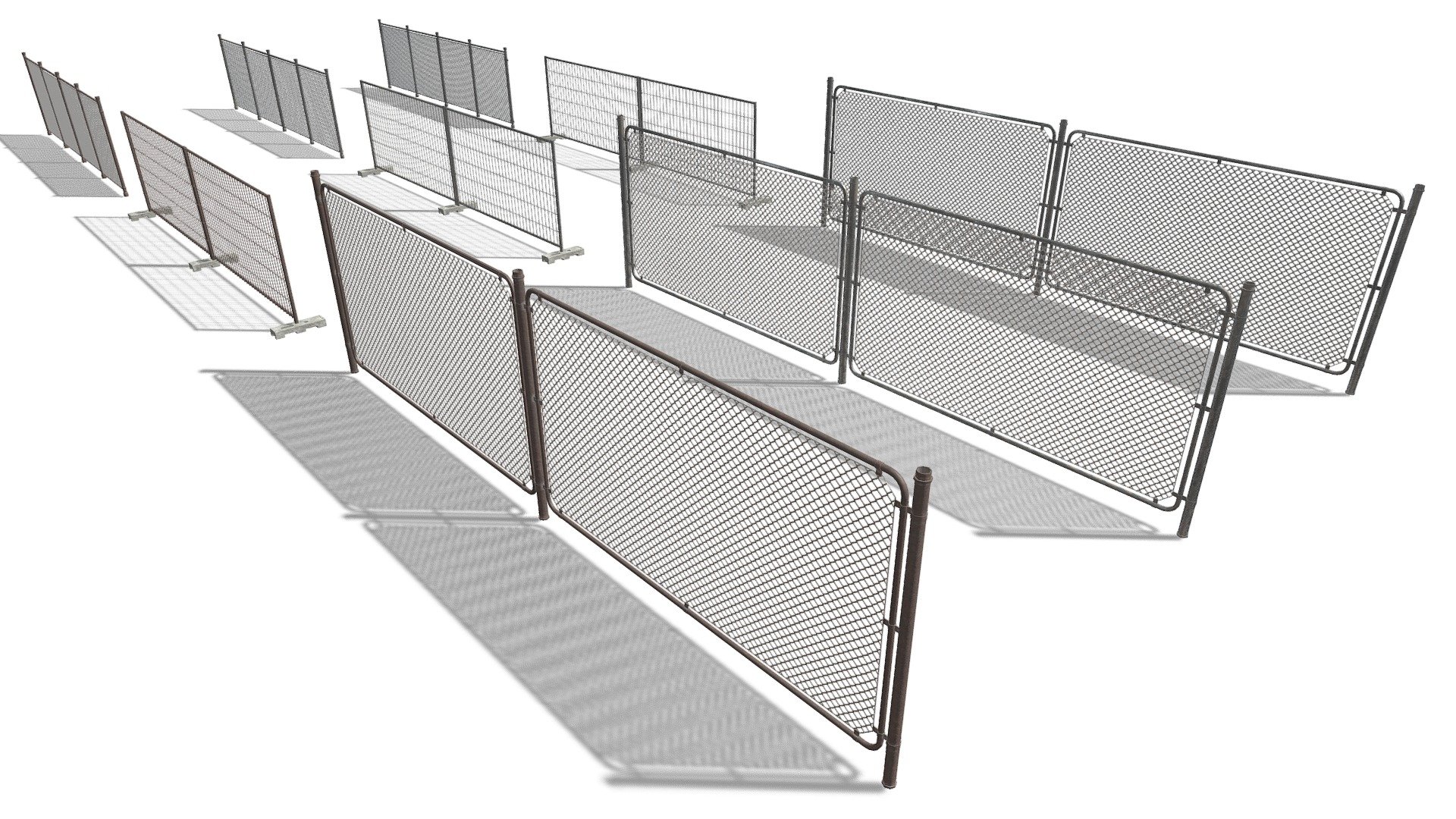Metal Fences / Fencing - Buy Royalty Free 3D model by Studio Lab ...