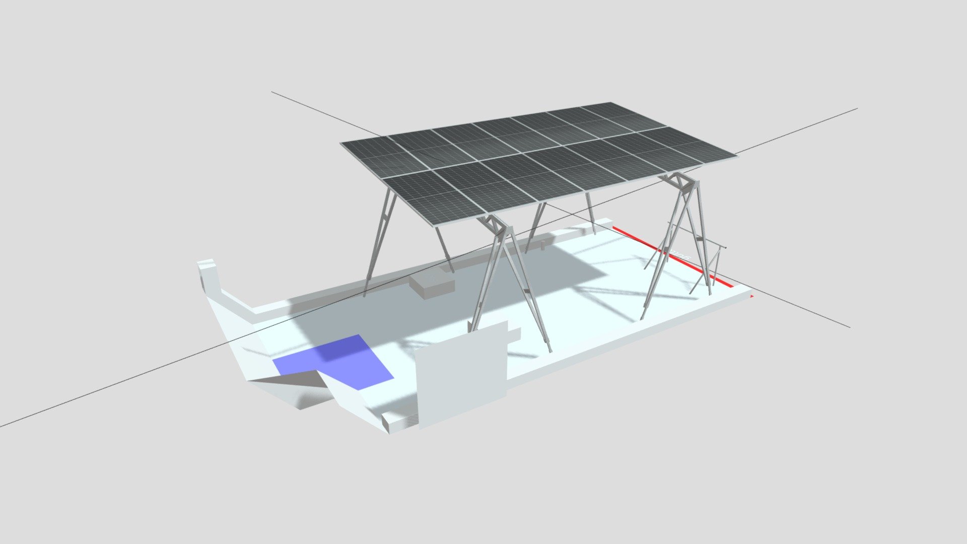 69 Remsen Ave 72 Cell Canopy - 3D model by brooklynsolarworks [9830750 ...