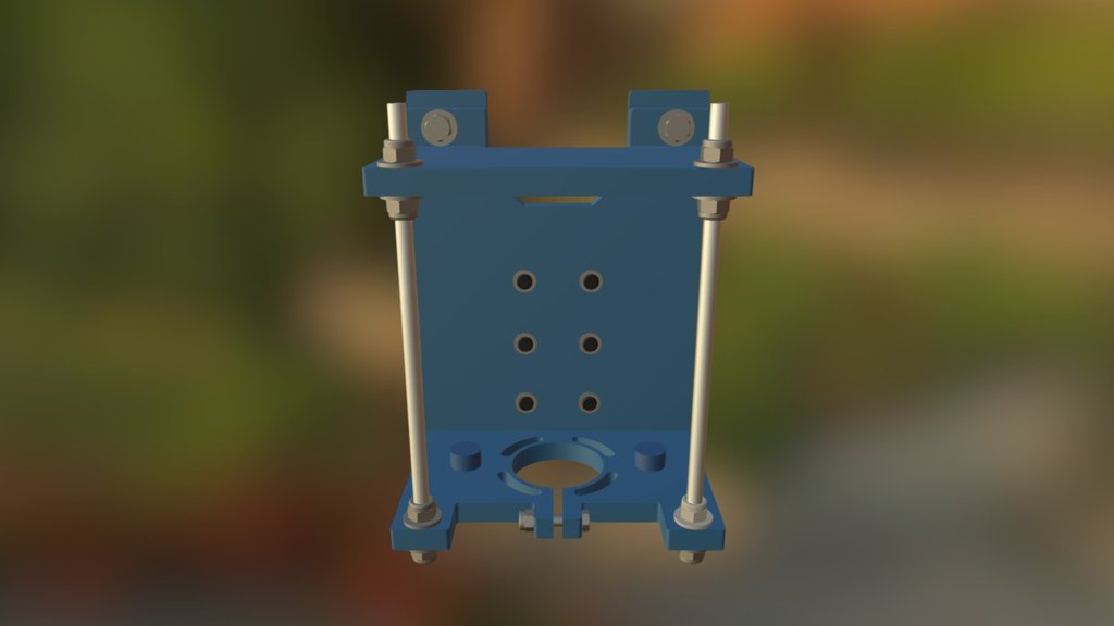Aldi Router Mount - 3D model by garlicbread [9830847] - Sketchfab