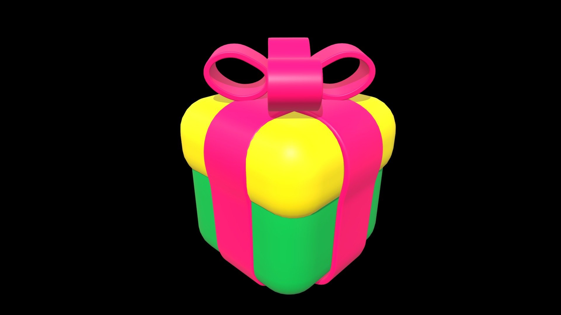 3D gift Box - 3D model by CCG_Amoon [9830d2d] - Sketchfab