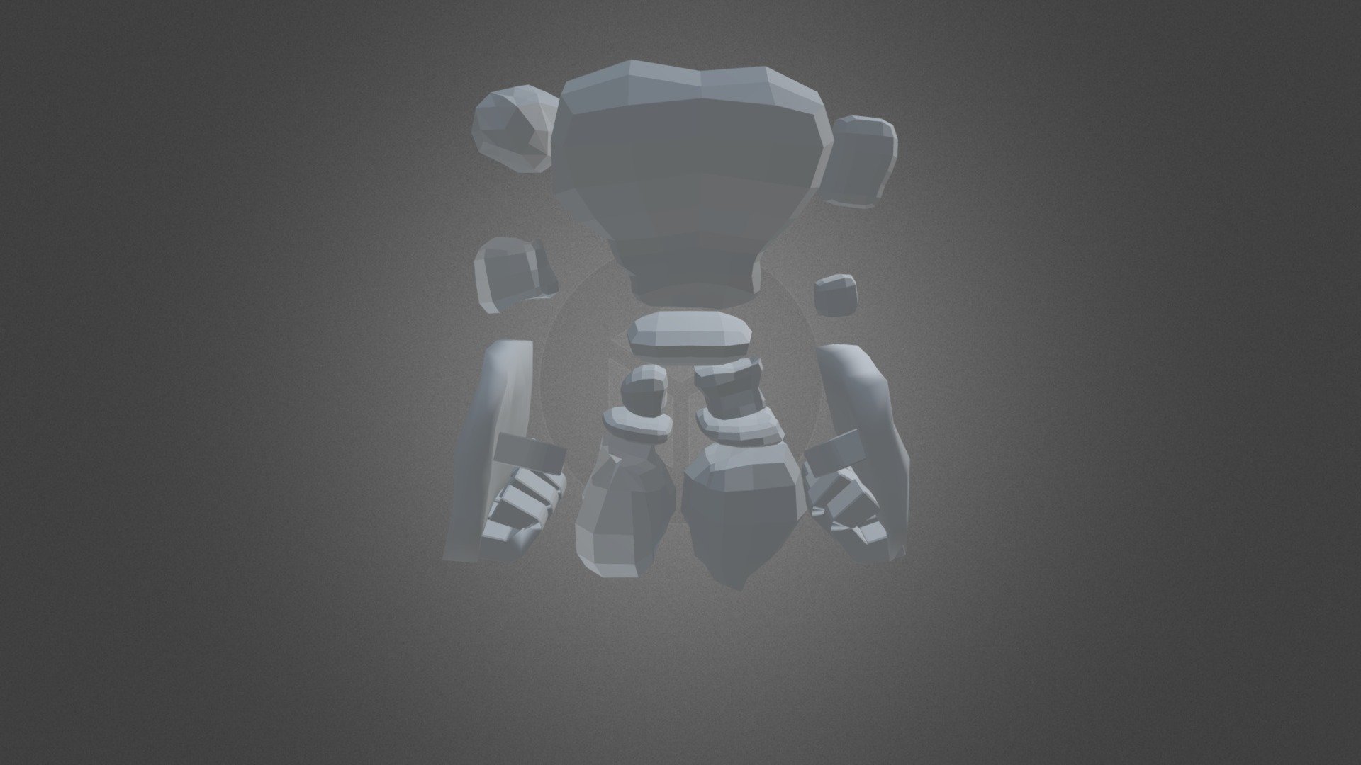 Rock Char 1 test - 3D model by Boroko (@KnightHelmet) [9831442] - Sketchfab