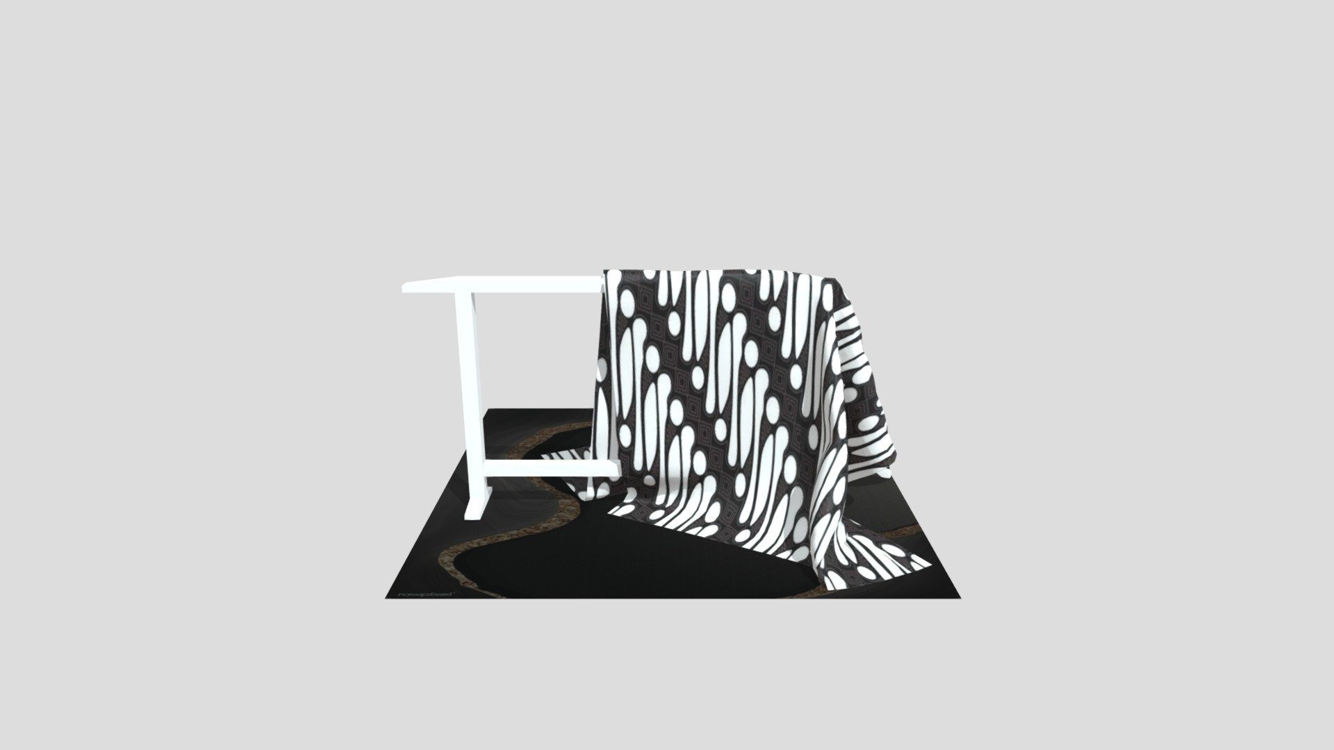 batik parang - Download Free 3D model by Niphaaaa [9831485] - Sketchfab