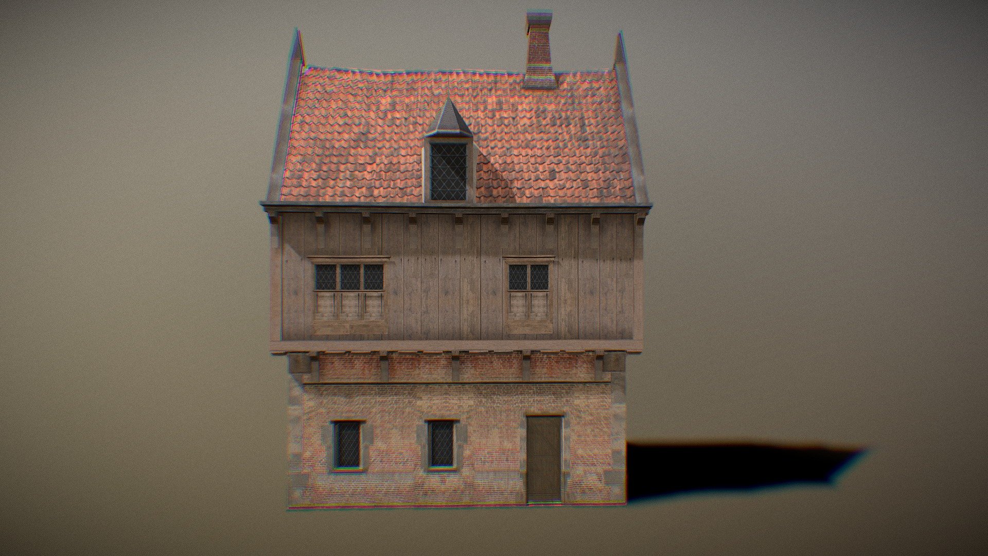 Medieval Dutch House - 01 (WIP) - 3D model by SanForge [98322de ...