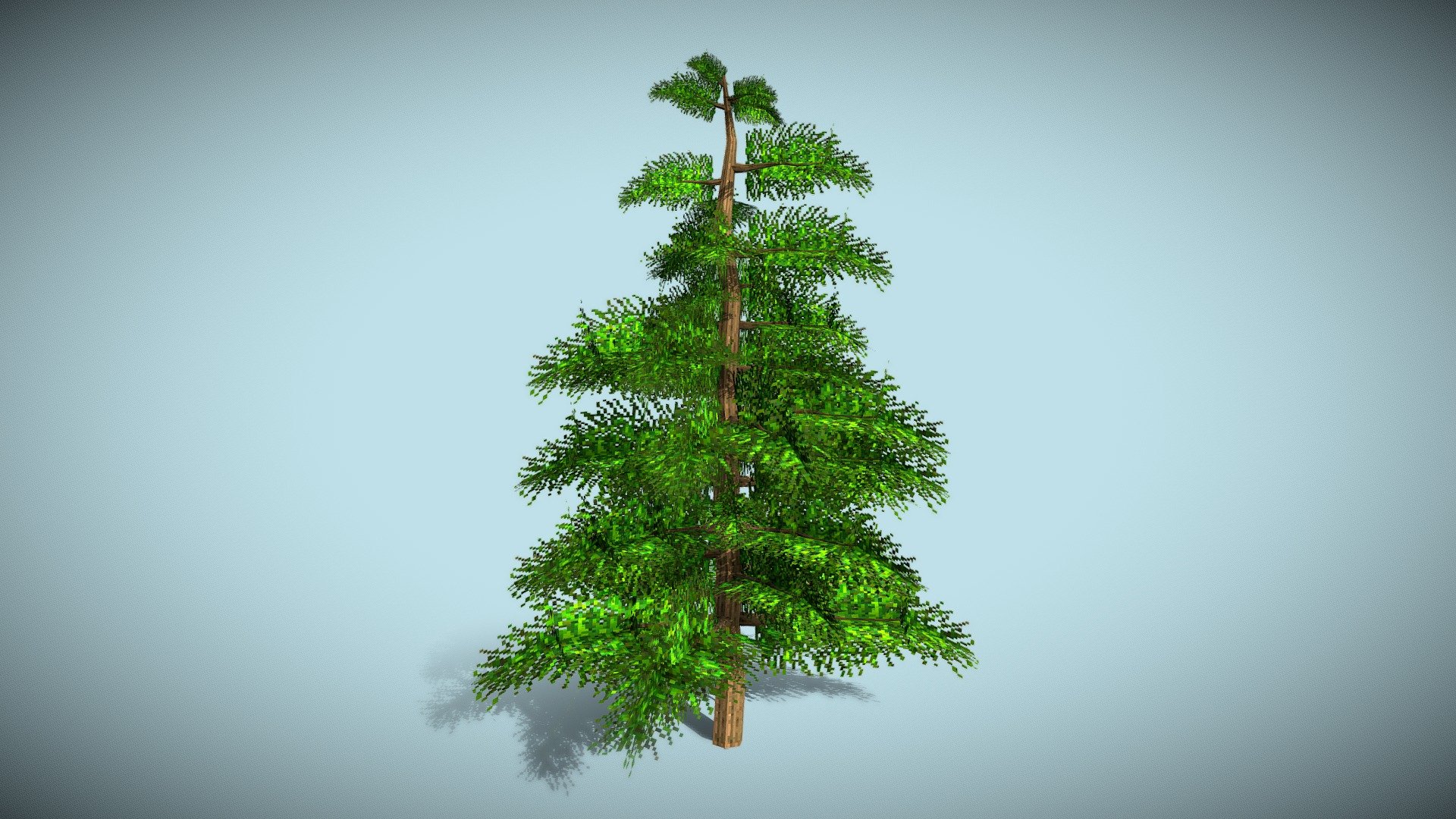 Low Fi Tree Test 01 - 3D model by Pixel-Z (@Simon.Keating) [9832e8b ...