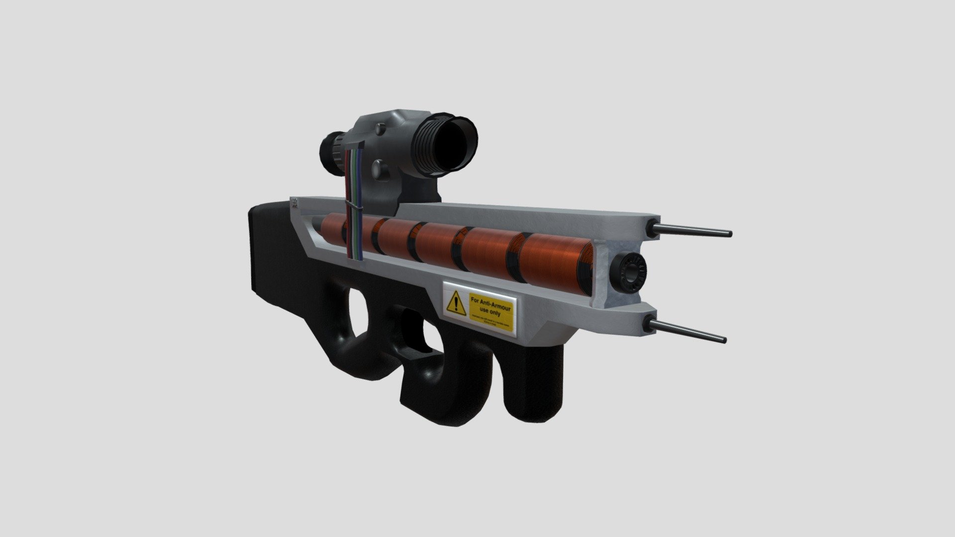 Weapon2 Rifle - Download Free 3D model by DanTheEpicGamer [9833432 ...