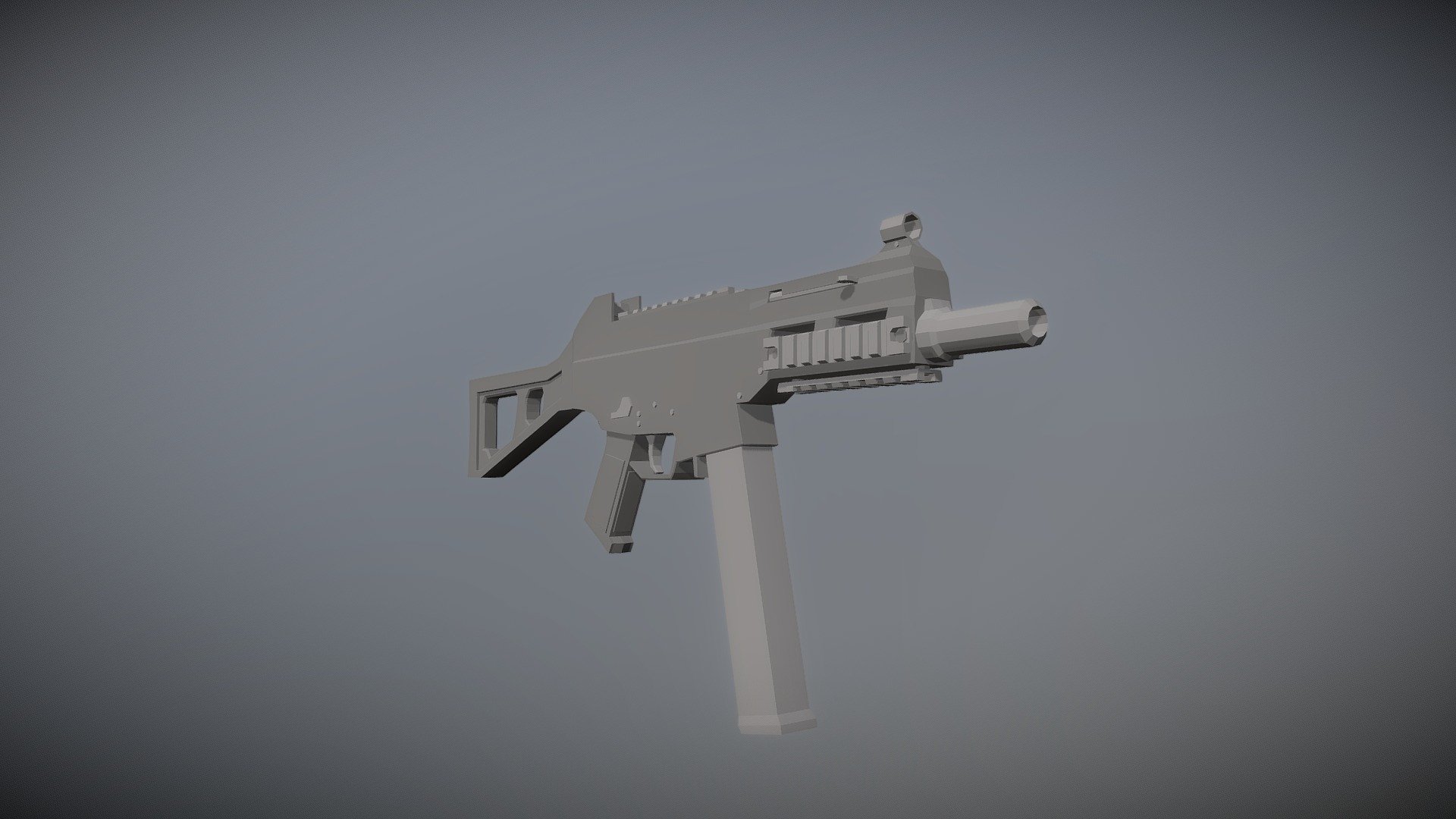 Low Poly Ump - 3D model by Ziad Haitham (@ZiadHaitham) [9833daa ...